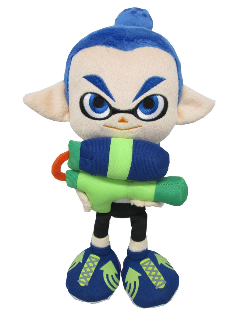 Splatoon INKLING BLUE BOY 9 INCH PLUSH sp02