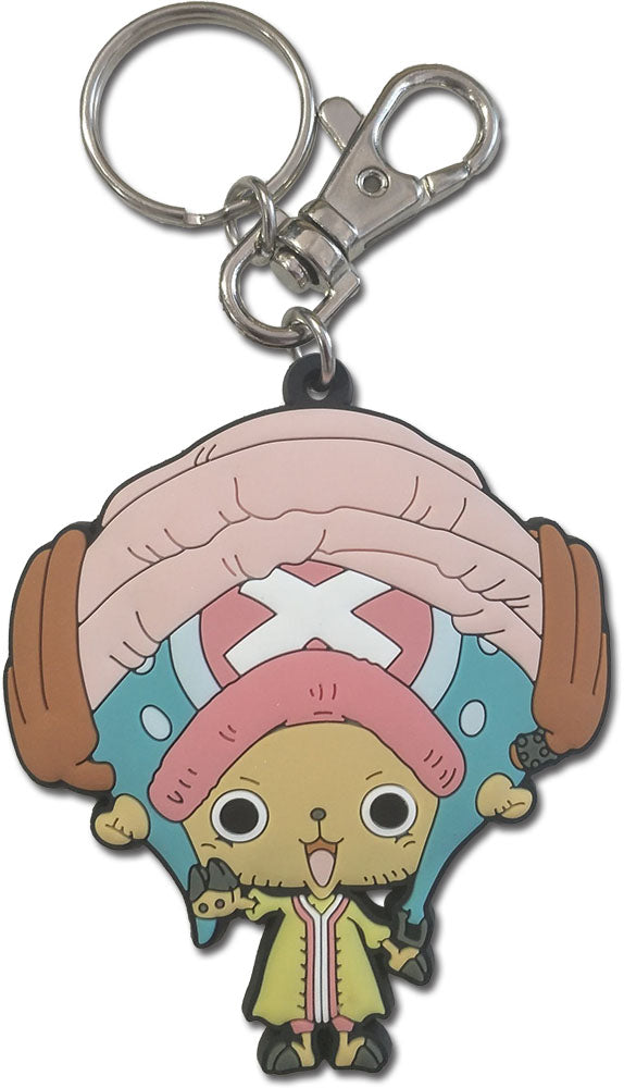 ONE PIECE CHOPPER PVC KEYCHAIN